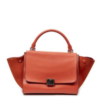 Celine Crossbody Bags - Small Trapeze - Gr. unisize - in Rot - f&uuml;r Damen