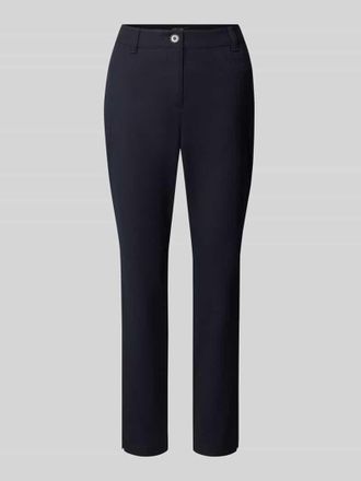 Marc Cain Slim Fit Hose aus Bio-Baumwoll-Mix