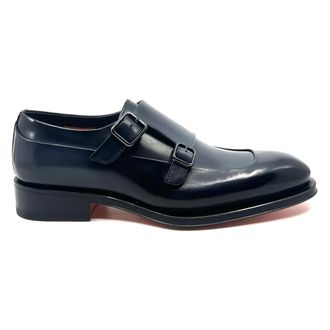 Santoni Plateauschuh mit Doppelverschluss - - Shoes - Herren - Blau - 40 EU