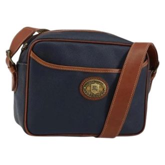 Burberry Sac &agrave; bandouli&egrave;re en cuir Pre-owned - Femme - Pre-owned - Bleu - Taille: ONE Size