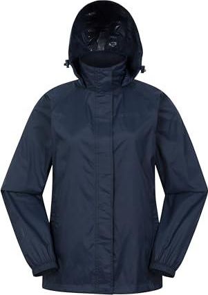 Mountain Warehouse Veste Pakka pour Femmes - Imperméable, Veste décontractée Pliable, Respirante, légère, Manteau Confortable pour Femmes - pour Les Voyages, la Marche B