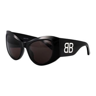 Balenciaga Stylische Sonnenbrille Bb0393S - - Accessories - Damen - Schwarzk - 57 MM