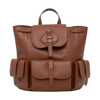 Coccinelle Urban Lederrucksack - - Bags - Damen - Braun - ONE SIZE