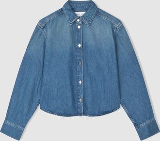Sams&oslash;e & Sams&oslash;e Veste Sacelia Fluid Denim