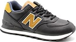 New Balance Homme NB 574 Chaussures -, Noir Black OMD, 42 EU