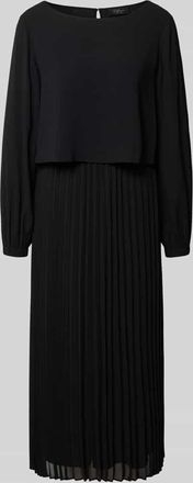 s.Oliver Black Label A-Linien Freizeitkleid mit langem Arm