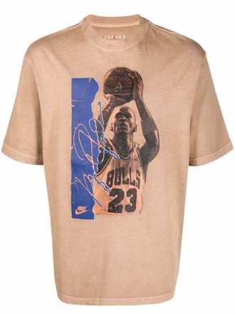 Nike Jordan t-shirt Heritage 85 - Marron
