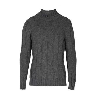 Xagon Man Pull &agrave; col roul&eacute; - Homme - Pulls - Gris - Taille: XL