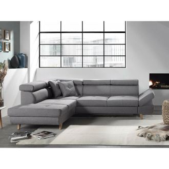 Best Mobilier Bestmobilier - Linea - canap&eacute; dangle gauche convertible - 5 places - avec t&ecirc;ti&egrave;res