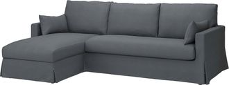 IKEA HYLTARP 3er-Sofa mit Récamiere, links