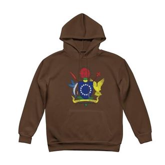 Generic Sweatshirt &Icirc;les Cook Doublure Polaire &Icirc;les Cook Embl&egrave;me National Lettres Graphiques Pull Col Rond Manches Longues Coupe Ample Sweat V&ecirc;tements Plusieur