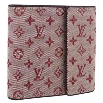 Louis Vuitton Pre-owned Vintage Monogram Mini Canvas Portemonnaie - - Pre-owned - Damen - Rot - ONE SIZE