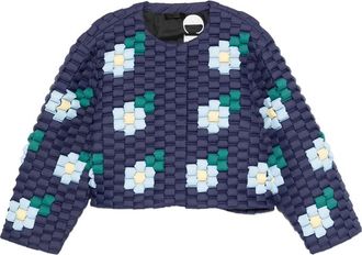 RAXXY Floral-quilted Padded Jacket