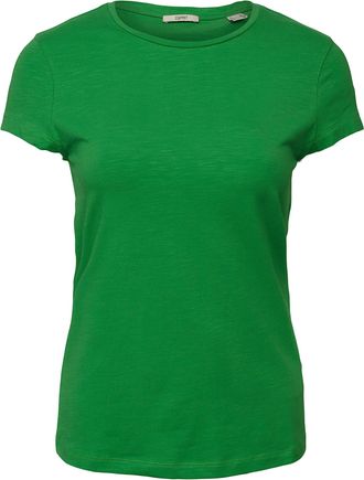 Esprit Damen 023ee1k329 T-Shirt, 310/Green, M