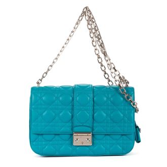 Dior Crossbody Bags - Miss Dior Medium - Gr. unisize - in Blau - f&uuml;r Damen