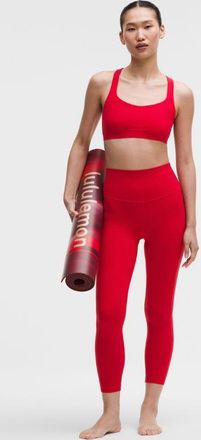 lululemon Legging Align New Year taille haute pour Femmes - 64 cm - Rouge - Taille 10