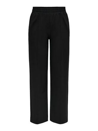 Only ONLPOPTRASH-Suki Life MW Pant PNT Noos Pantalon d&eacute;contract&eacute; pour Femme Noir Taille L/34