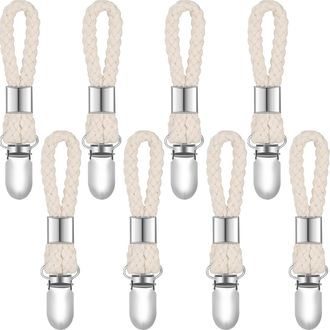 Sospiro 8 Stücke Aufhänger für Handtücher Handtuch Clips Towel Clips Handtuchclip Aufhänger mit Schlaufen Eignen Sich Zum Von Häusern Schränken Und Badezimmer