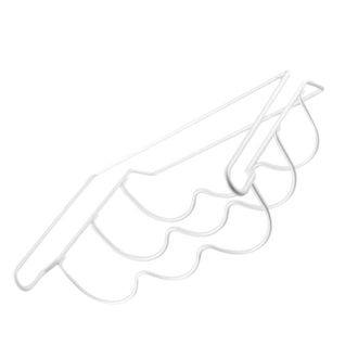 BESPORTBLE Eisen Bierregal K&uuml;hlschrank Organizer Wei&szlig; Stapelbar F&uuml;r Flaschenaufbewahrung K&uuml;che Flexibel Und Platzsparend