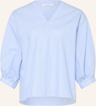 Soluzione - Camiceria Ticino Blusenshirt Mit 3/4-Arm blau