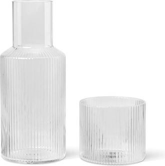 Ferm Living Carafe Ripple Set - 500 ml Ferm Living