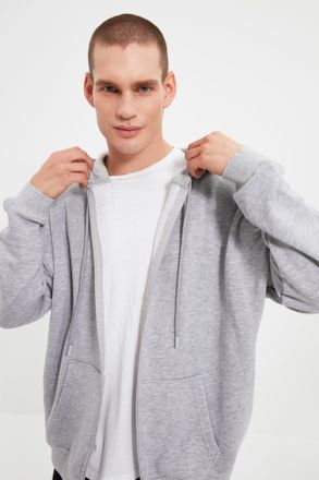 Trendyol Hommes Encapuchonn&eacute; Sweat-shirt