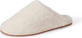 Amazon Essentials Damen Warme Plüsch-Hausschuhe, Elfenbein, 37.5 EU