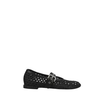 Premiata Femme, Chaussures, Noir, Taille: 40 EU Ballerine ajour&eacute;e avec boucle