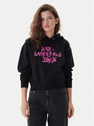 Karl Lagerfeld Sweatshirt B1W20039 Schwarz Regular Fit