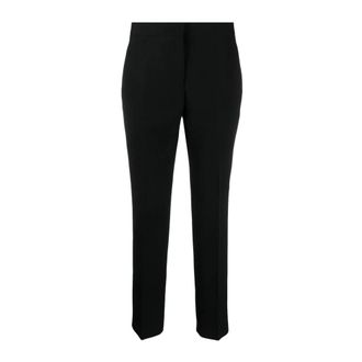 Jil Sander Femme, Pantalons, Noir, Taille: 38 FR Pantalon Tailleur Droit