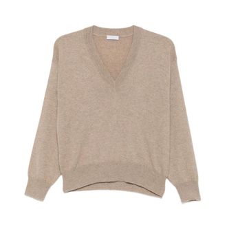 Brunello Cucinelli Brunello Cucinelli Pullover - - Knitwear - Damen - Braun - S