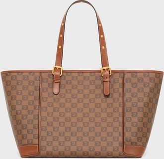 Gerard Darel Cabas en toile enduite monogramm&eacute;e et cuir - SIMPLE BAG