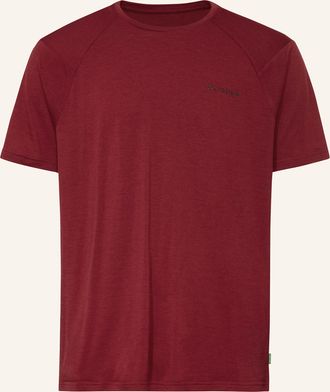 Vaude Funktionsshirt M Essential Wool T-Shirt rot