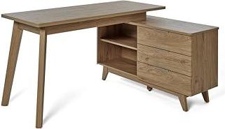 Jahnke Eckschreibtisch Libre D 240 E Montana Eiche