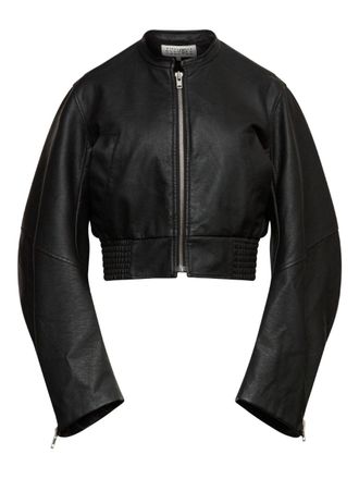Maison Margiela Blouson Bomber Effet Cuir