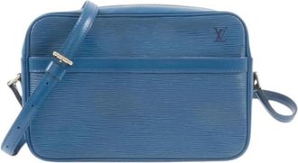 Louis Vuitton unisex, Pre-owned, Bleu, Taille: ONE Size Sac bandouli&egrave;re Epi Vintage Pre-owned