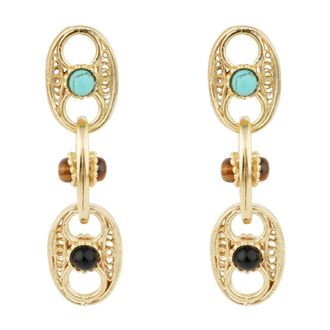 Gas Bijoux Femme, Accessoires, Multicolore, Taille: ONE Size Earrings