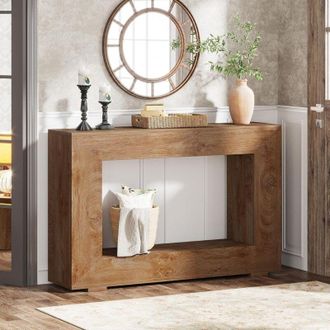 Tribesigns Tribesigns Console Table, 120 x 30 x 83.5 cm, Side Table, Hallway Table, Sofa Table for Small Space, Console Table with Storage Space in the Entrance