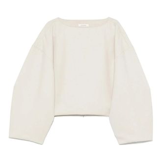 Entire studios Fondant U-Boot-Ausschnitt Pullover - - Tops - Damen - Beige - XS