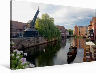 Calvendo Der Kran und das Hafenviertel in L&uuml;neburg