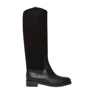 Max Mara Femme, Chaussures, Noir, Taille: 37 EU Cavalierewk High Boot