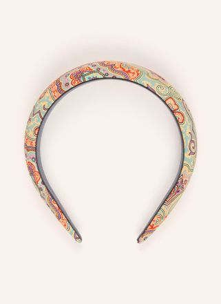 Etro Etro Haarreif Aus Seide grau