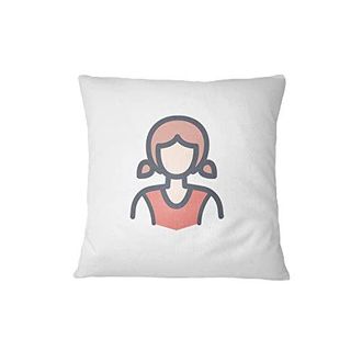 Questo Casa Dekorativ Kissenhülle, Kissenbezug, Zierkissenbezug, Wohnkultur, Für Sofa, Kaffeestube, Größe: 45X45 cm - Entworfen und hergestellt in der Türkiye