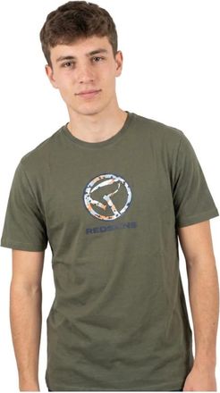 Redskins Homme, Tops, Vert, Taille: M TShirt MC coton