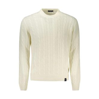 North Sails Pullover mit Zopfmuster und Rundhalsausschnitt - - Knitwear - Herren - Wei&szlig; - 2XL