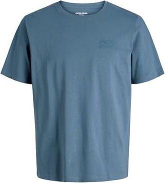 Jack & Jones Jjecorp T-Shirt SS &agrave; col Rond avec Logo Noos, Blue Mirage., M