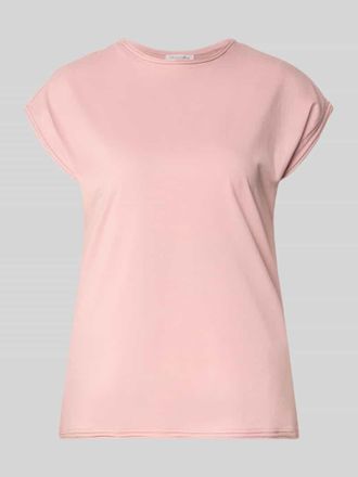 Christian Berg T-Shirt mit Rundhalsausschnitt und Rollsaum