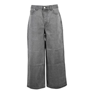 Meimeij Wide Jeans - - Jeans - Damen - Grau - W28