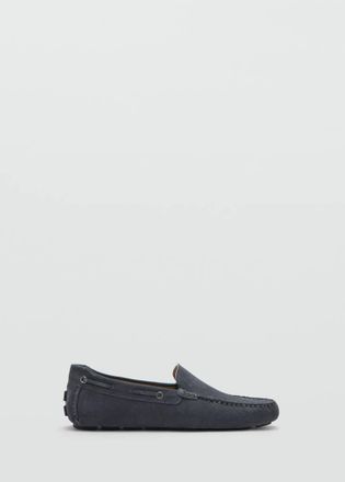 Mango Chaussures driver en daim gris - Homme - 39 - MANGO MAN