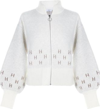 Hést Hést, Damen, Strickwaren, Weiß, XSGröße